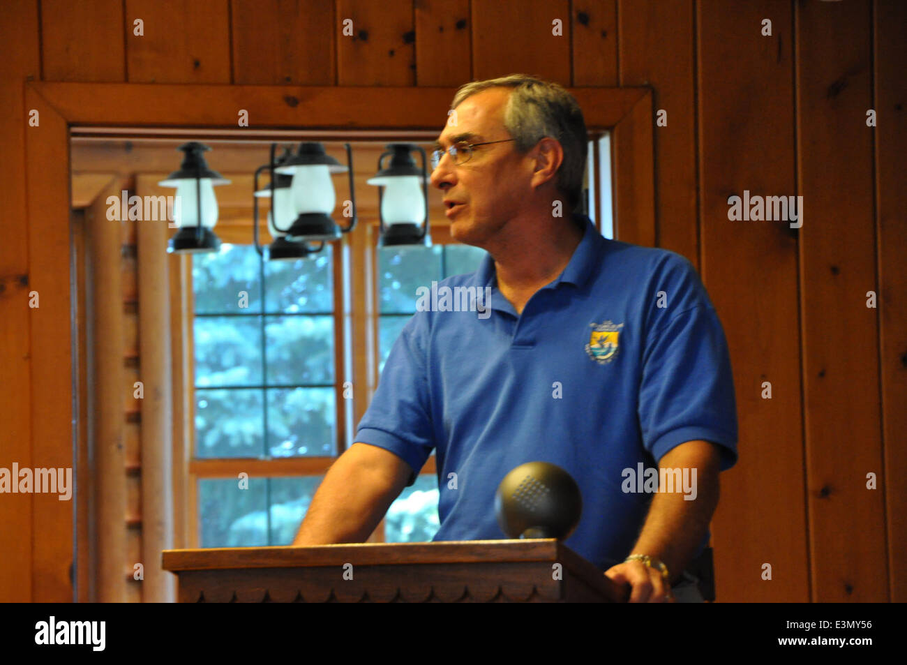 Tom Melius, celebrating the 75th anniversary of the Department of ...