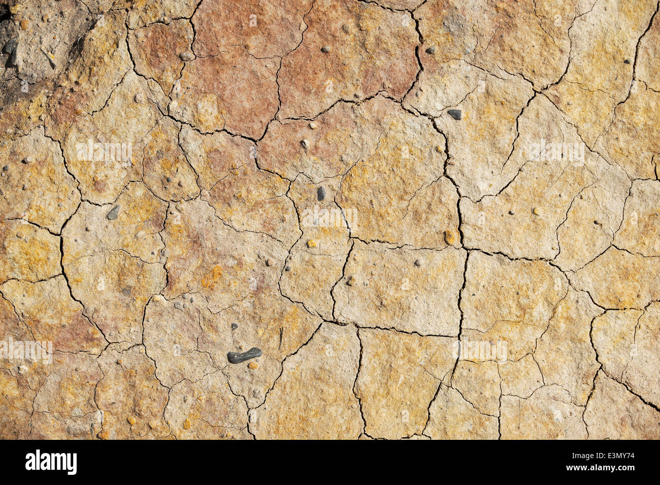 Dry cracking clay soil pattern hi-res stock photography and images - Alamy