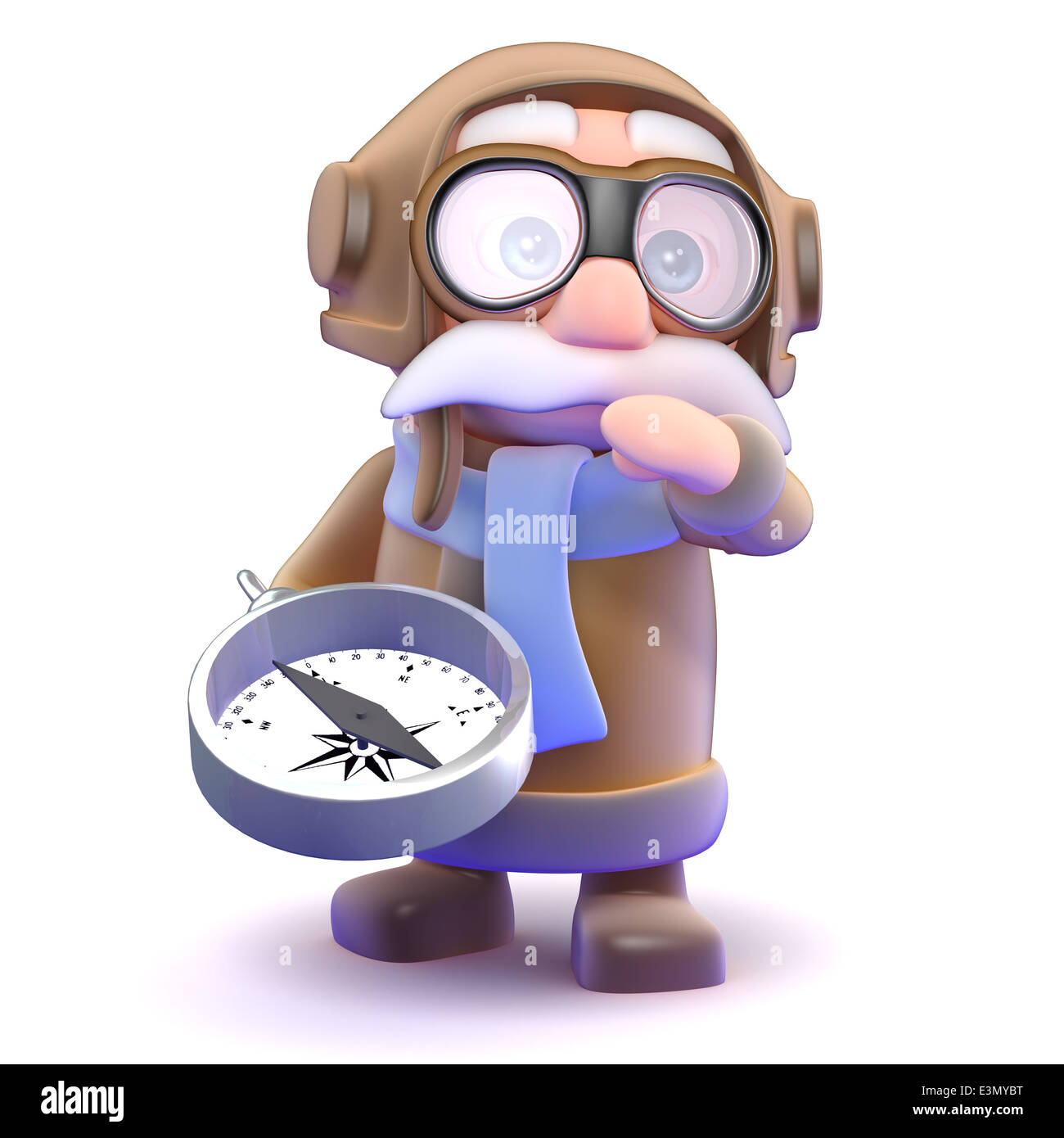 Captain compass hi-res stock photography and images - Alamy