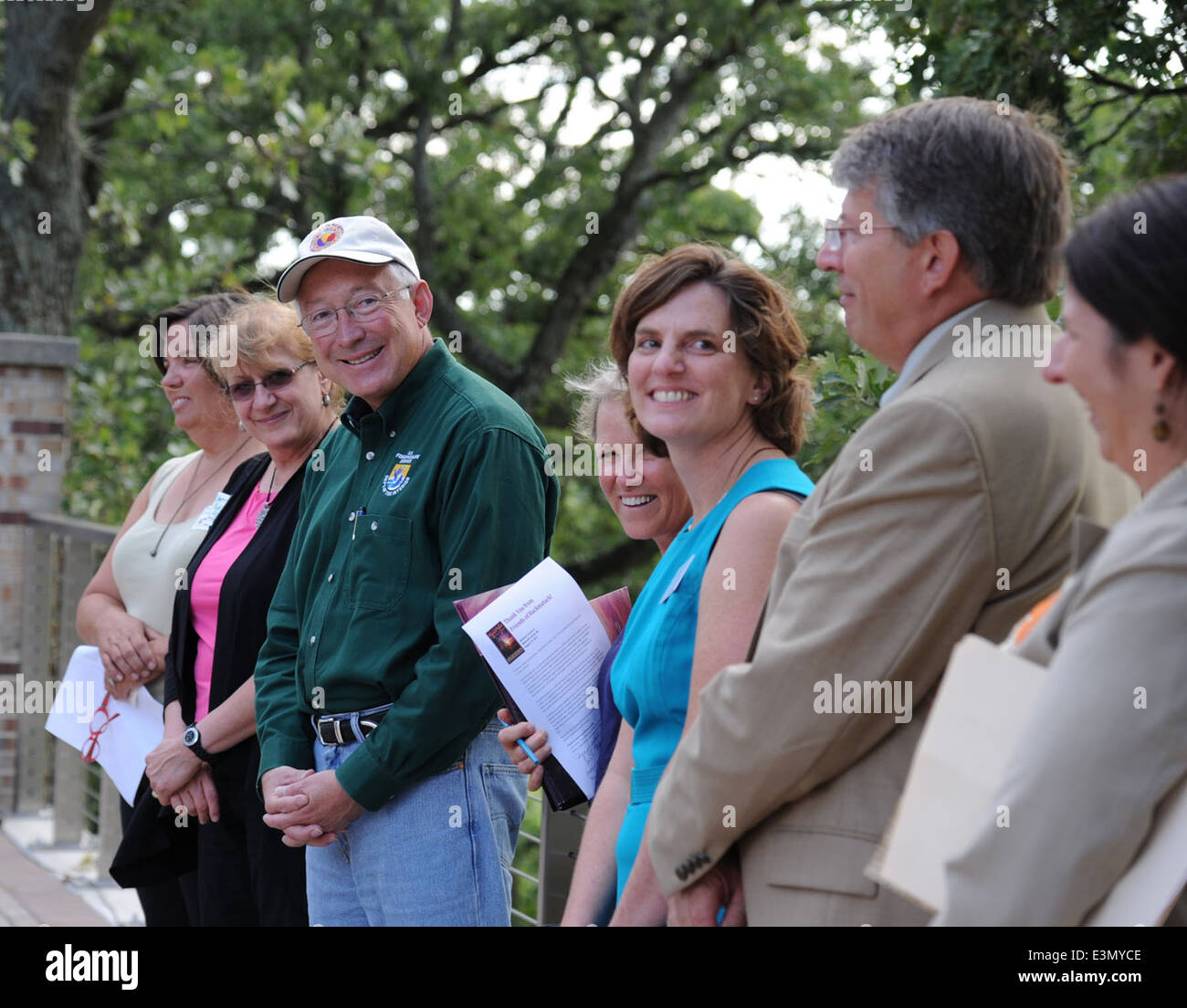 Secretary Ken Salazar joined community members at Hackmatack National ...