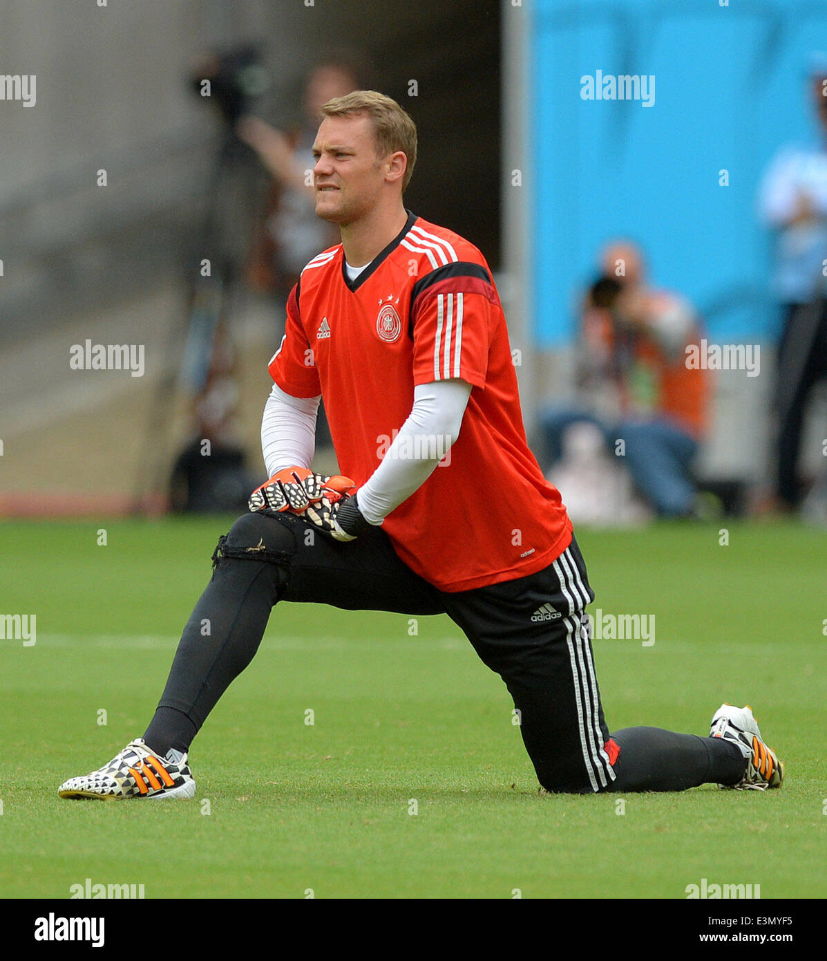 Recife, Brazil. 25th June, 2014. Germany's Manuel Neuer during a ...