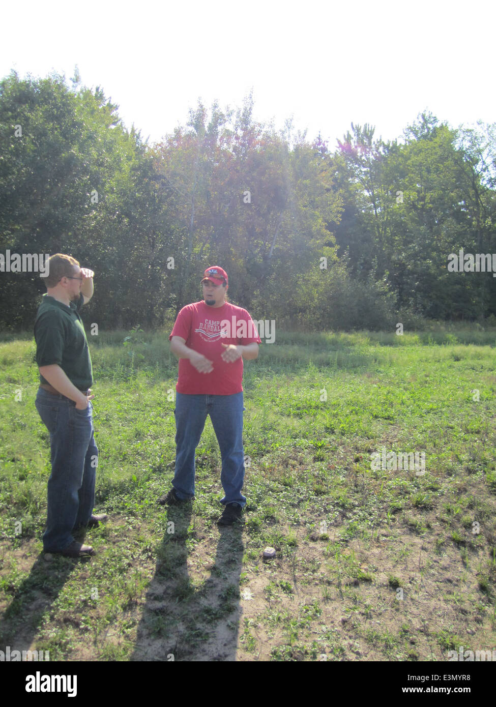 Tim and Randall, members of the Stockbridge-Munsee Tribe, have worked ...
