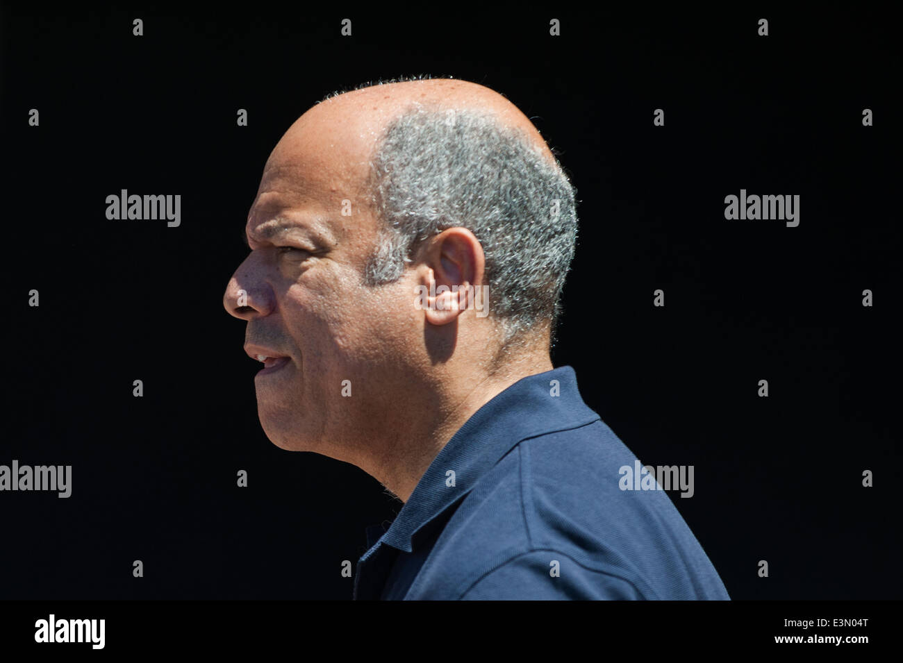 Nogales, Arizona, USA. 25th June, 2014. Homeland Security Sec. JEH ...