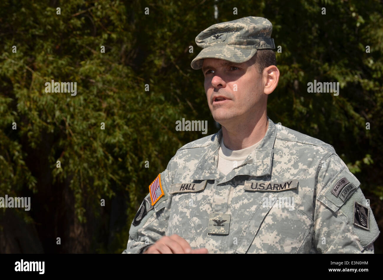 Colonel Hall discusses conservation efforts along the Missouri and ...