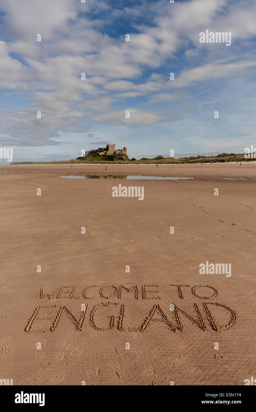 Welcome to england hi-res stock photography and images - Alamy