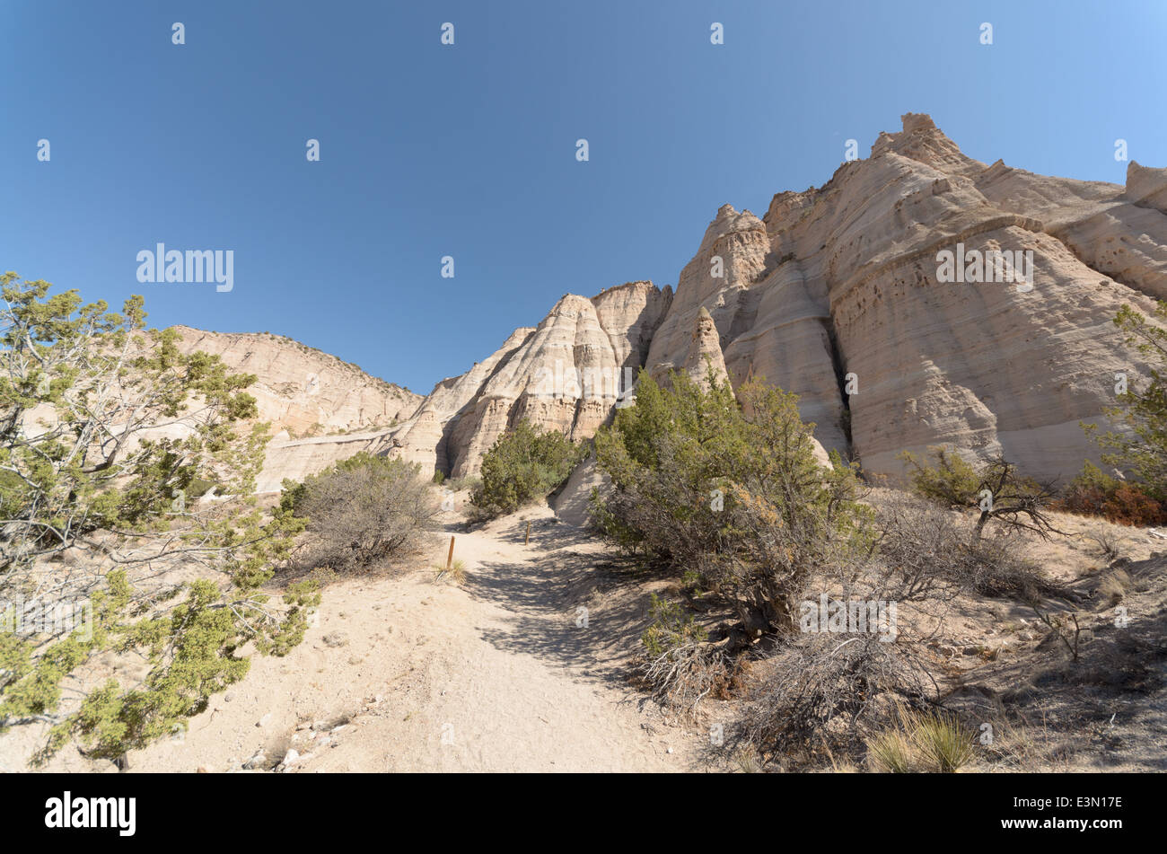 Large rock formations at Kasha-Katuwe Tent Rocks National Monument, New ...