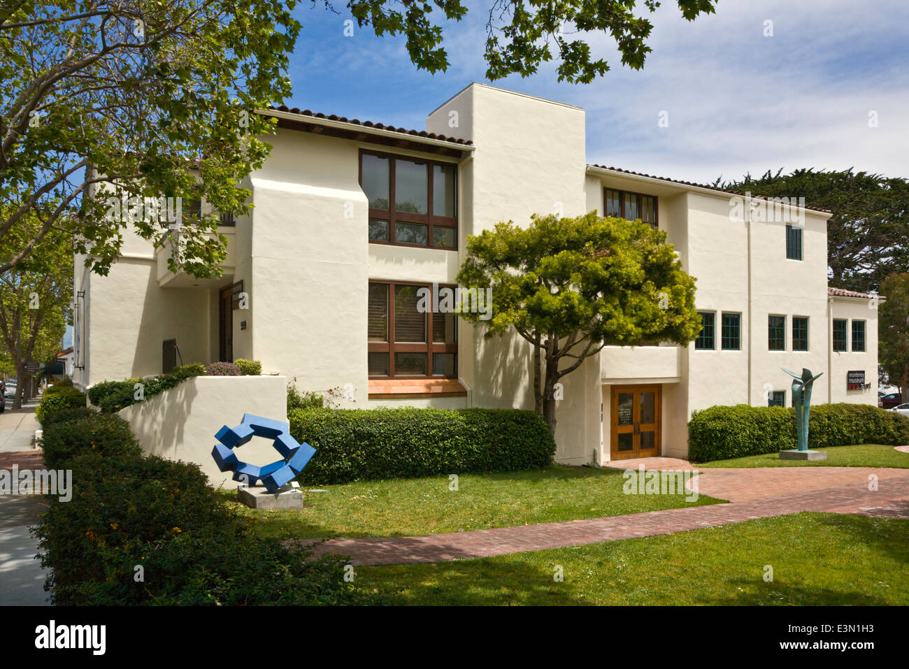 Exterior of the MONTEREY MUSEUM OF ART - MONTEREY, CALIFORNIA Stock ...
