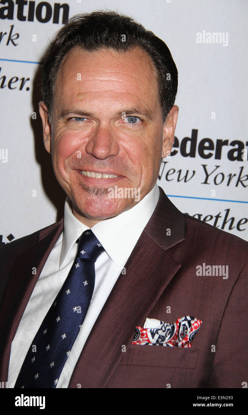 New York, New York, USA. 24th June, 2014. Jazz vocalist KURT ELLING ...