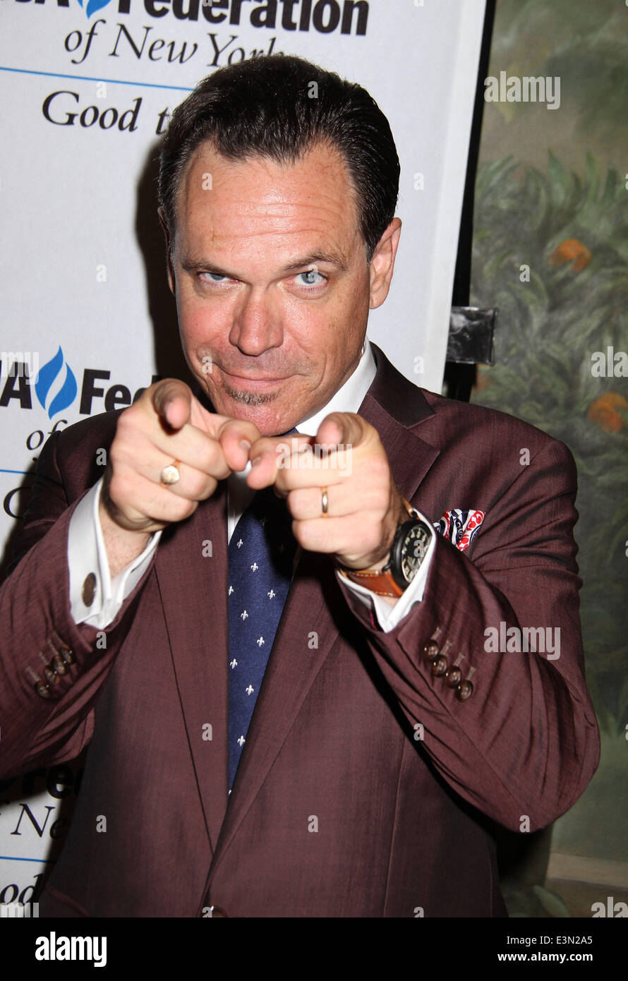 New York, New York, USA. 24th June, 2014. Jazz vocalist KURT ELLING ...