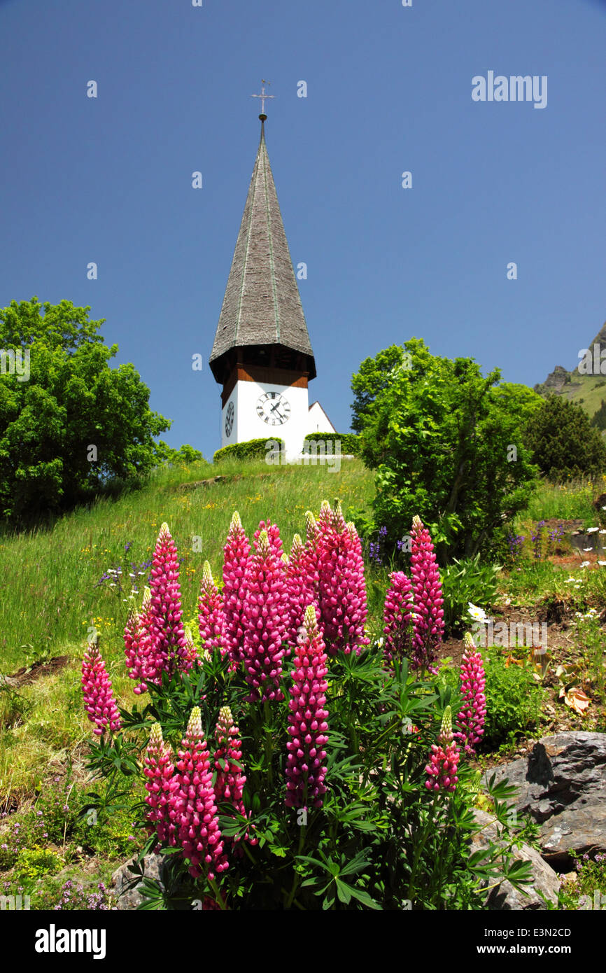 Alpine church hi-res stock photography and images - Alamy