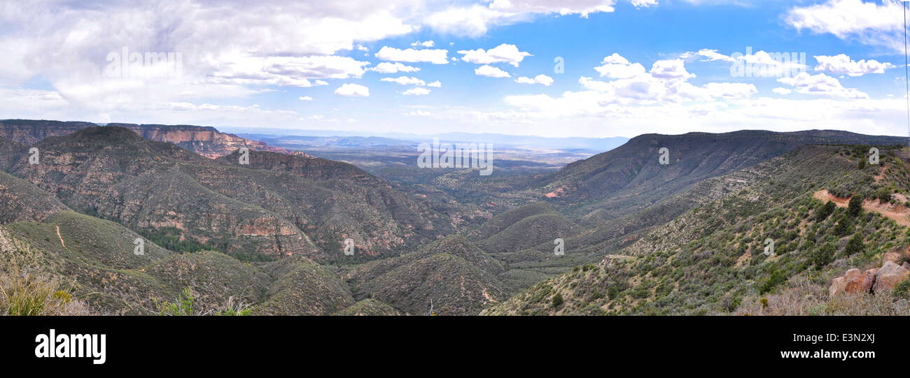 Panorama of Red Rock Secret Wilderness Stock Photo - Alamy