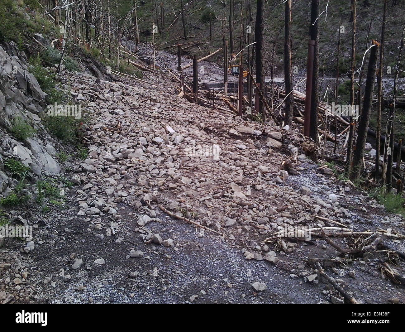 The July 22, 2013, flooding event along Waterline Road in the Coconino ...