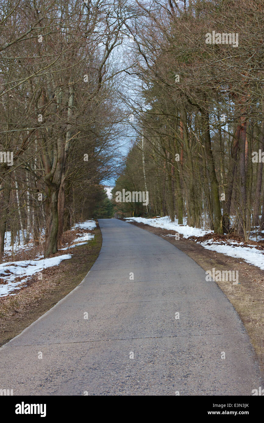 German rural road hi-res stock photography and images - Alamy