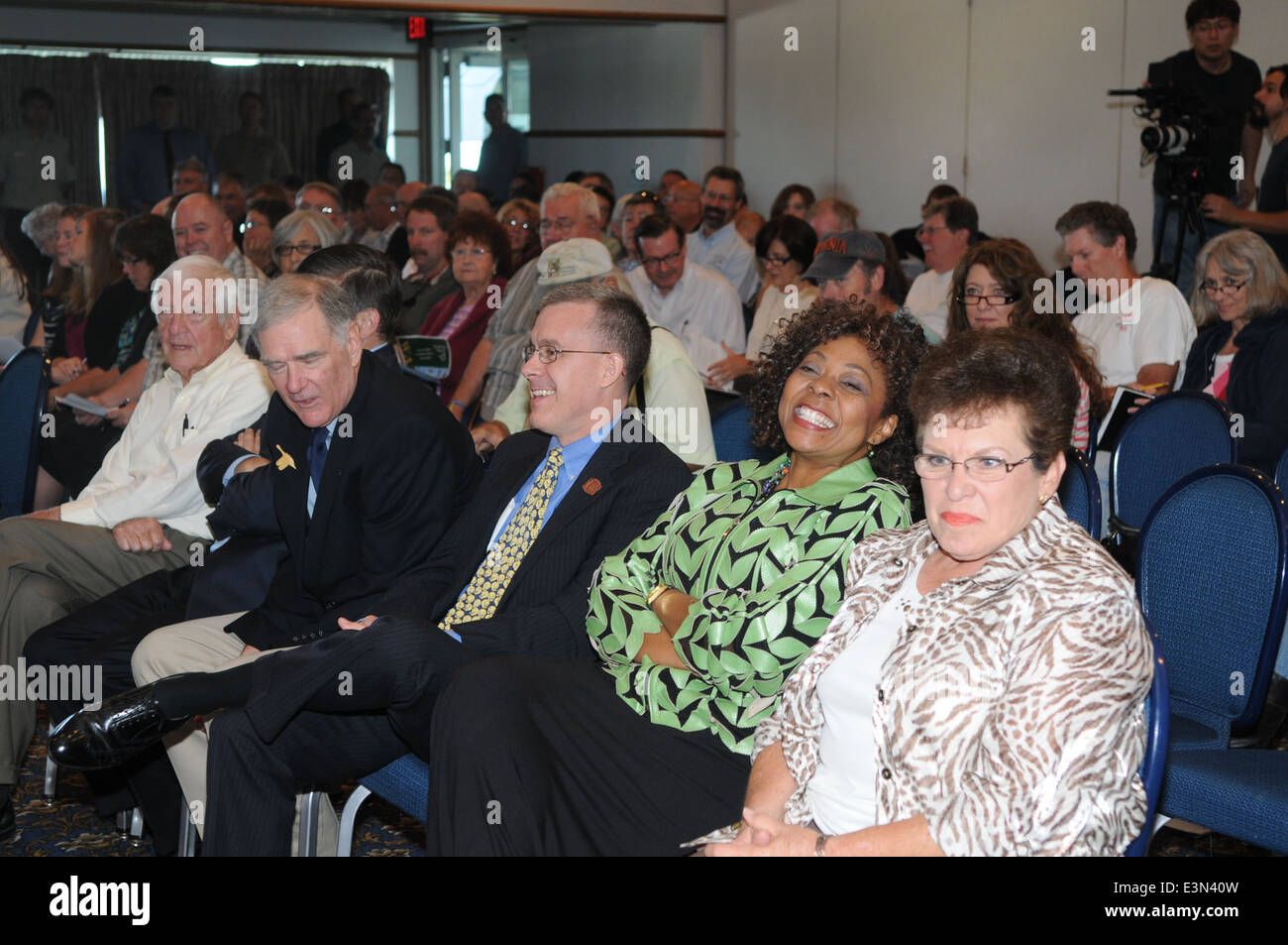 Judges prepare for the formal introduction at the beginning of a ...