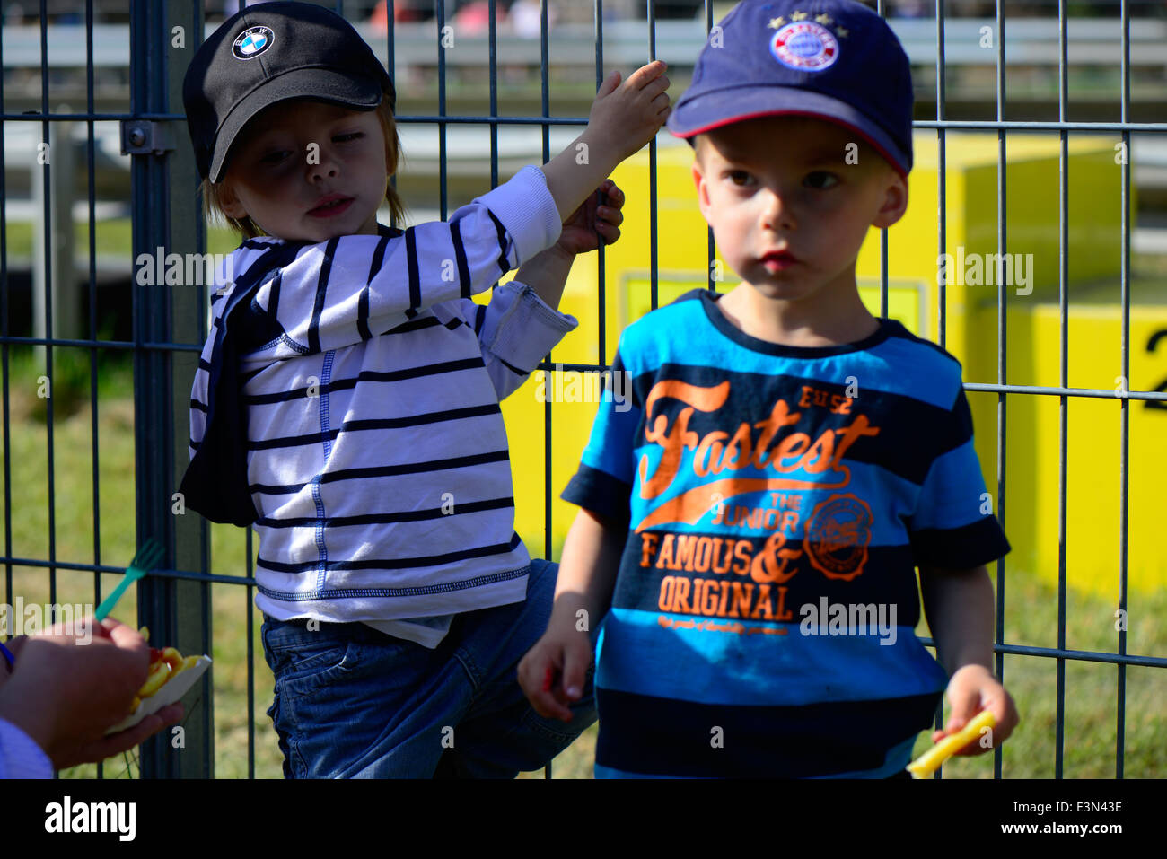 Small Boys in a Fair Stock Photo - Alamy