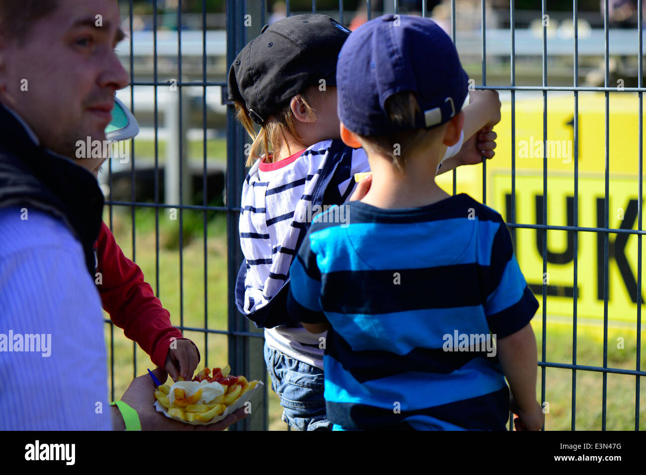 Small Boys in a Fair Stock Photo - Alamy