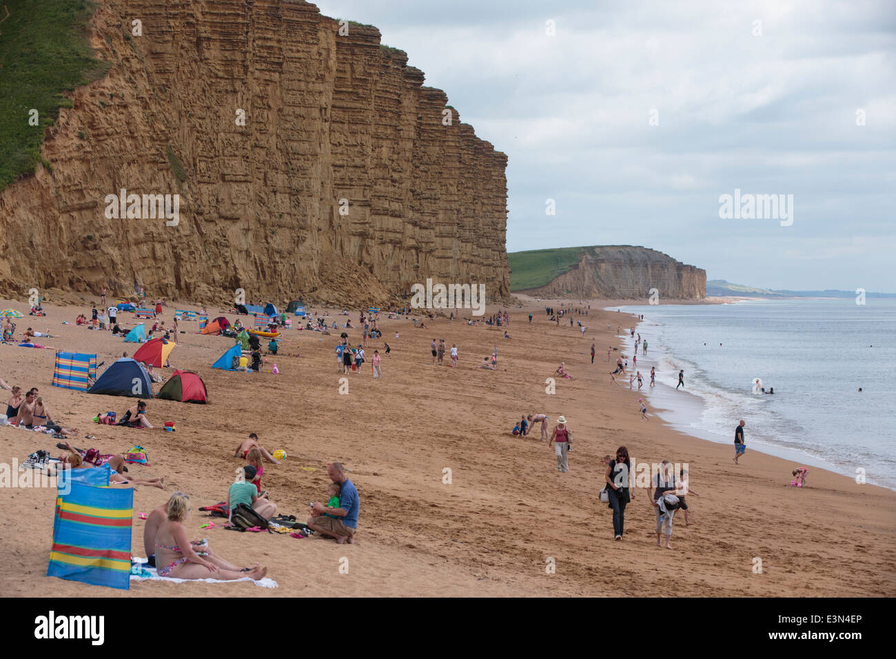 West Bay beach, Dorset Stock Photo - Alamy