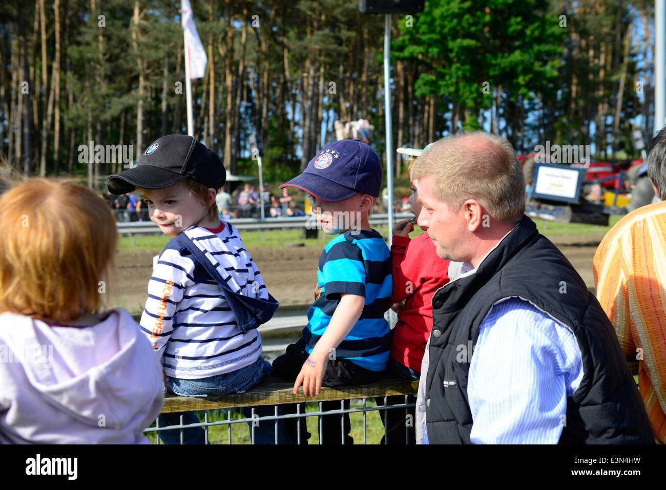 Small Boys in a Fair Stock Photo - Alamy
