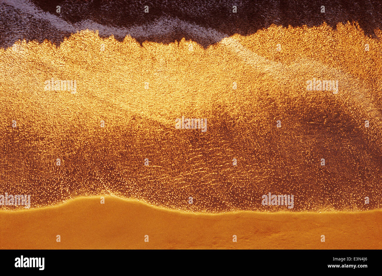 Ocean water in motion, view from shore Stock Photo - Alamy