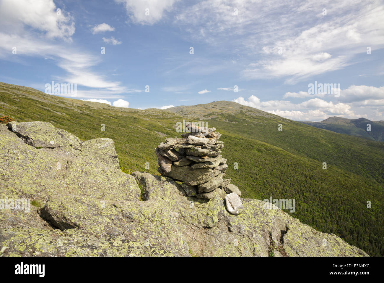 Caps Ridge Trail in Thompson and Meserves Purchase, New Hampshire USA ...