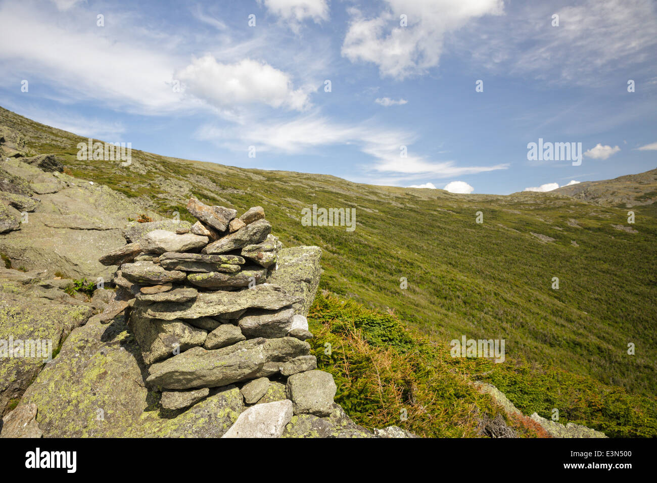 Caps Ridge Trail in Thompson and Meserves Purchase, New Hampshire USA ...