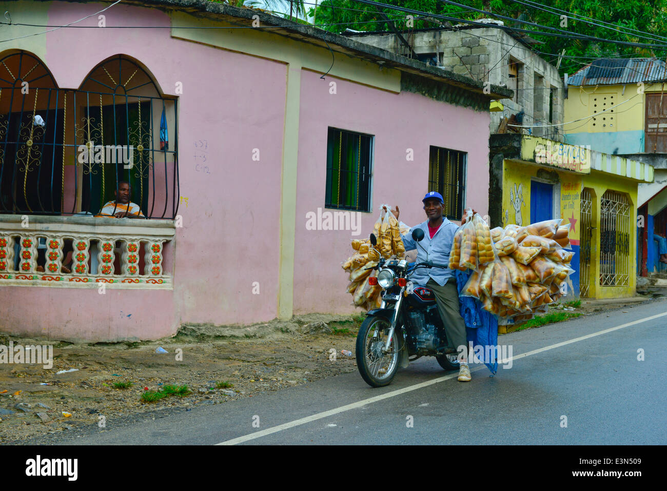 Bread Man, Dominican Republic Stock Photo - Alamy