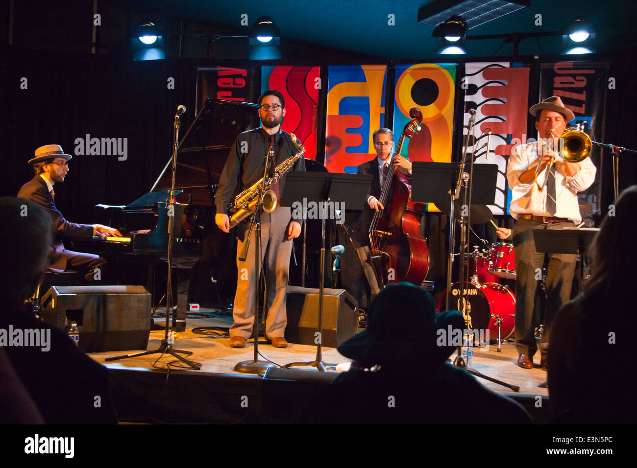 The SFJAZZ HIGH SCHOOL ALL-STARS ORCHESTRA preforms in the Nightclub at ...