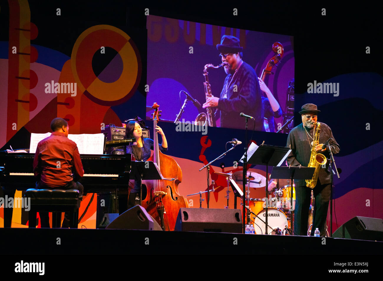 The JOE LOVANO and DAVE DOUGLAS QUARTET preform on the Jimmy Lyons ...