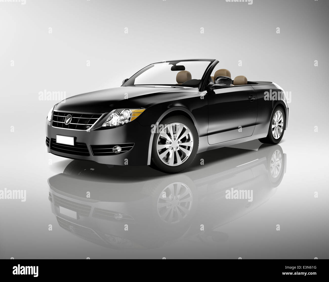 Black convertible hi-res stock photography and images - Alamy