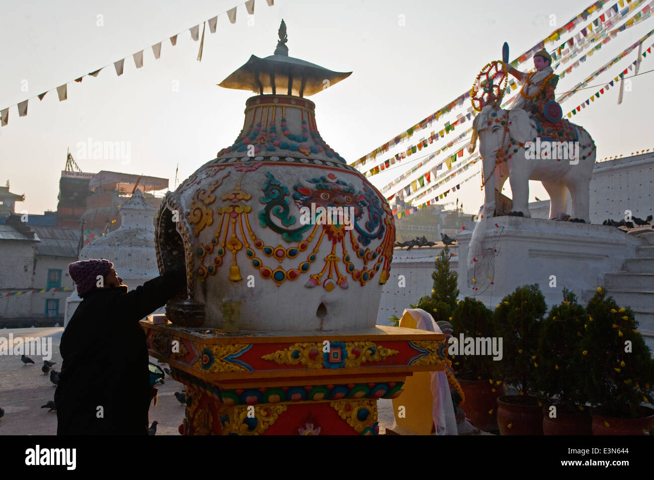 Stupa incense burner stupa hi-res stock photography and images - Alamy