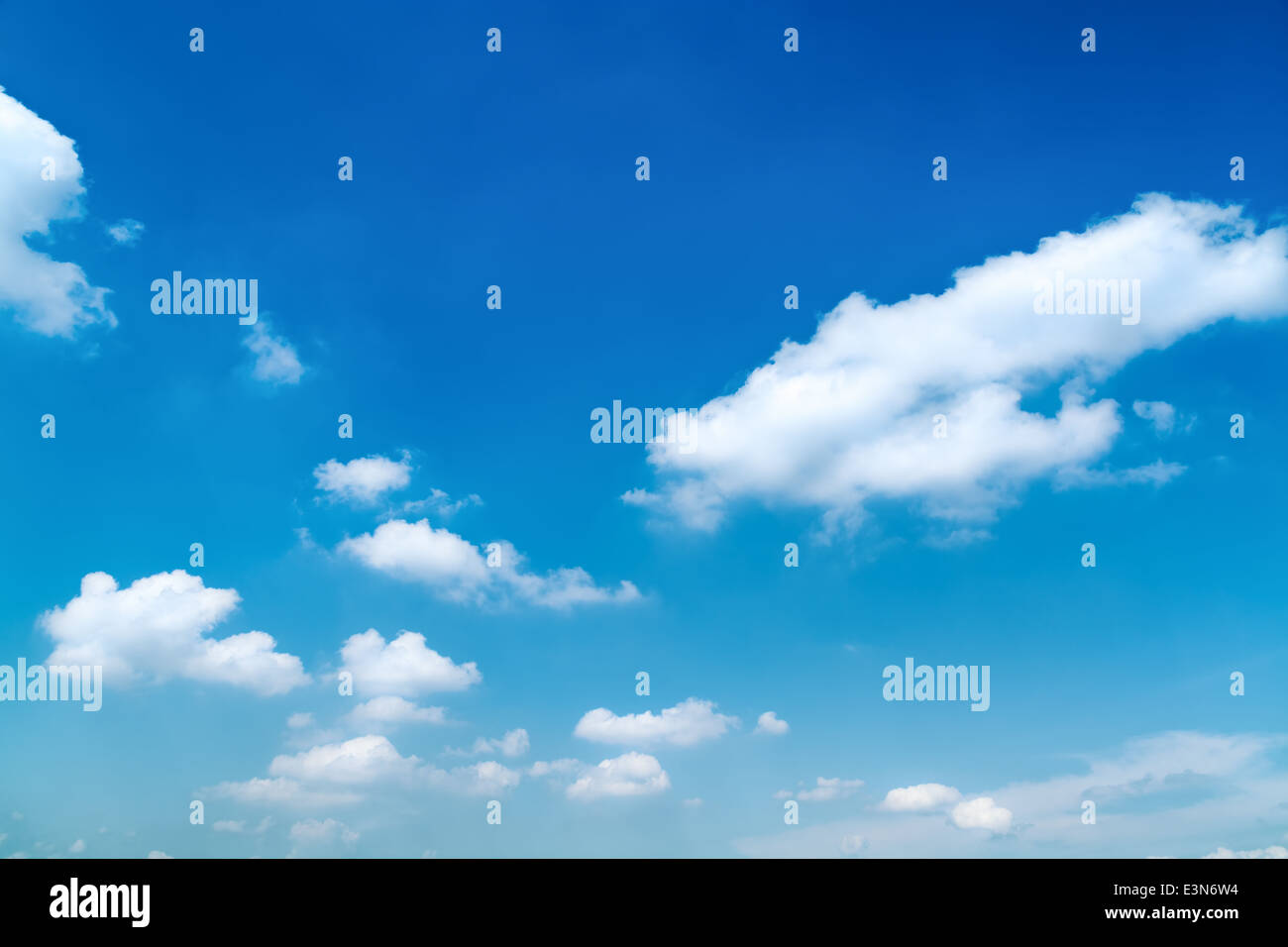 Blue summer sky Stock Photo - Alamy