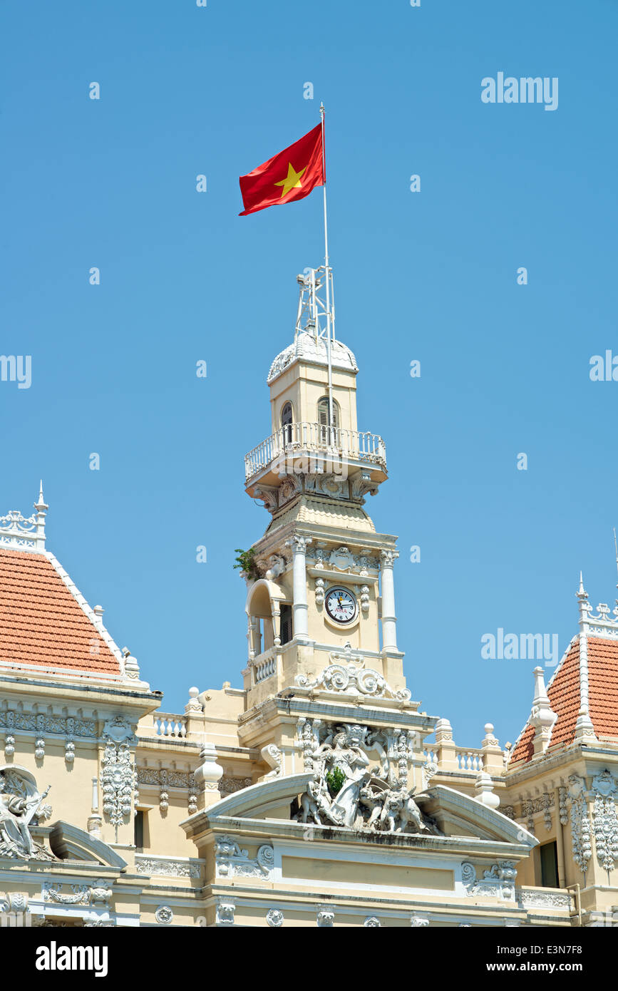 Ho Chi Minh government Building in Vietnam Stock Photo - Alamy