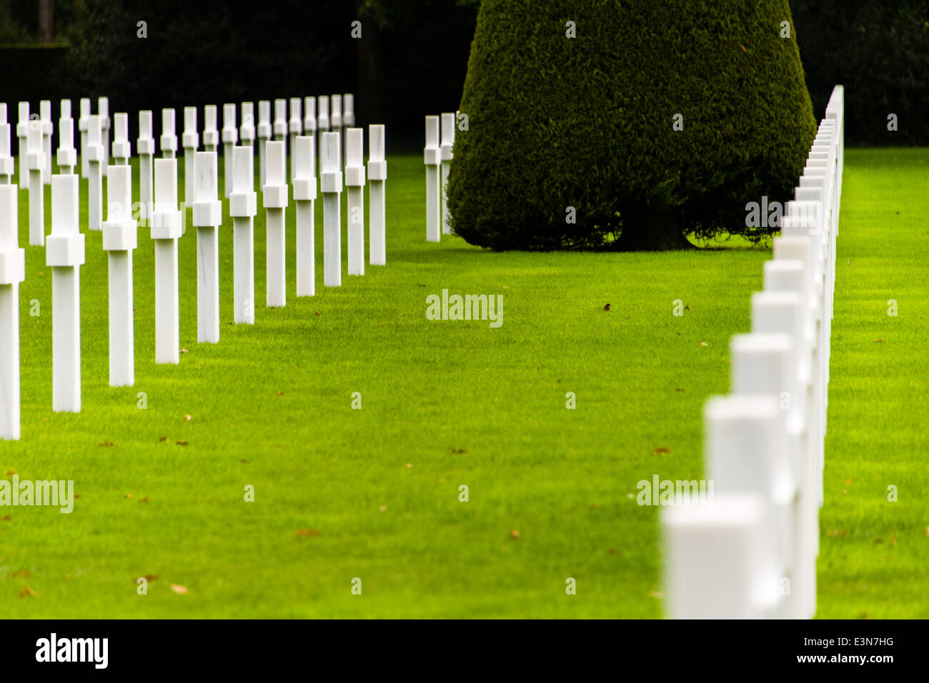 WWII Normandy American Cemetery and Memorial, France Stock Photo - Alamy