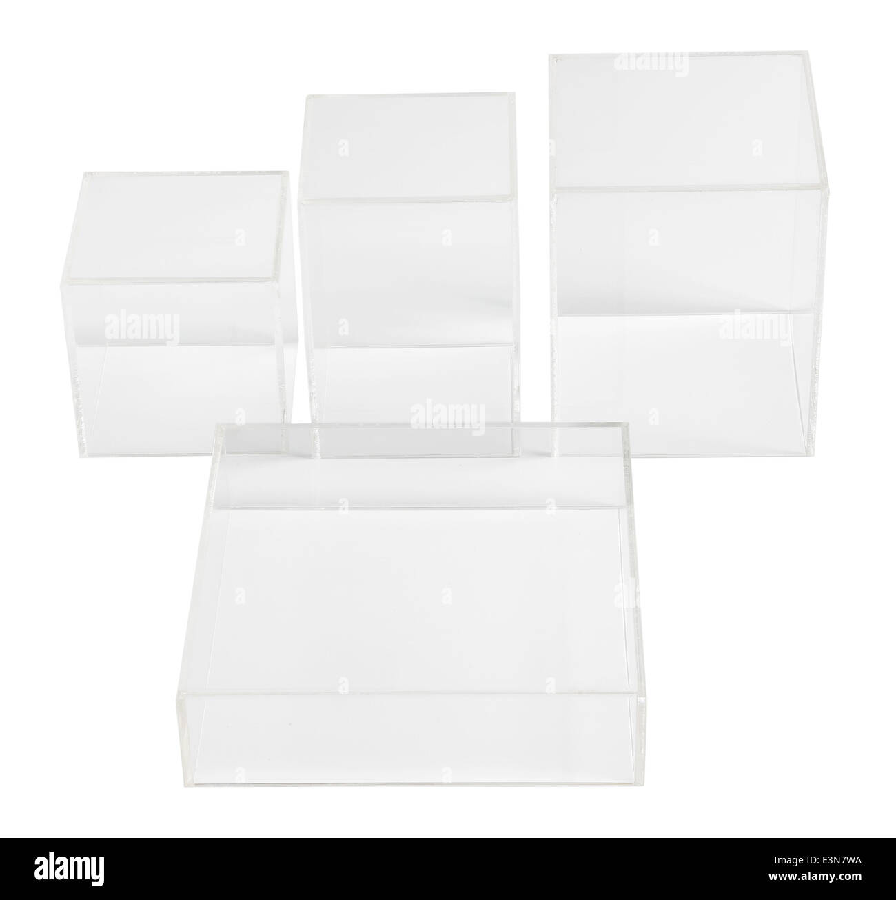 Pvc cube boxes hi-res stock photography and images - Alamy