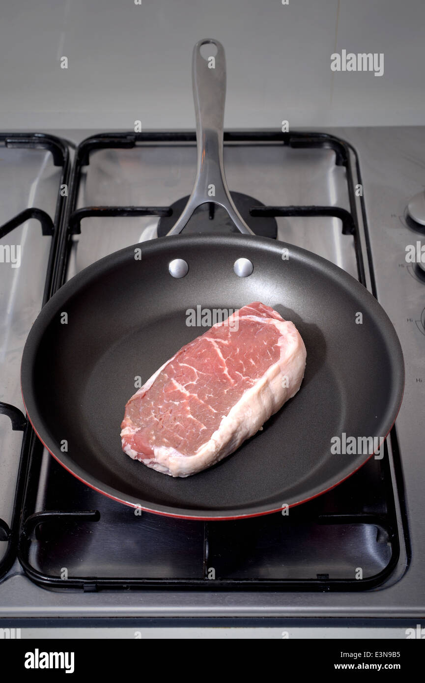 A close up shot of an Australian Porterhouse steak Stock Photo - Alamy