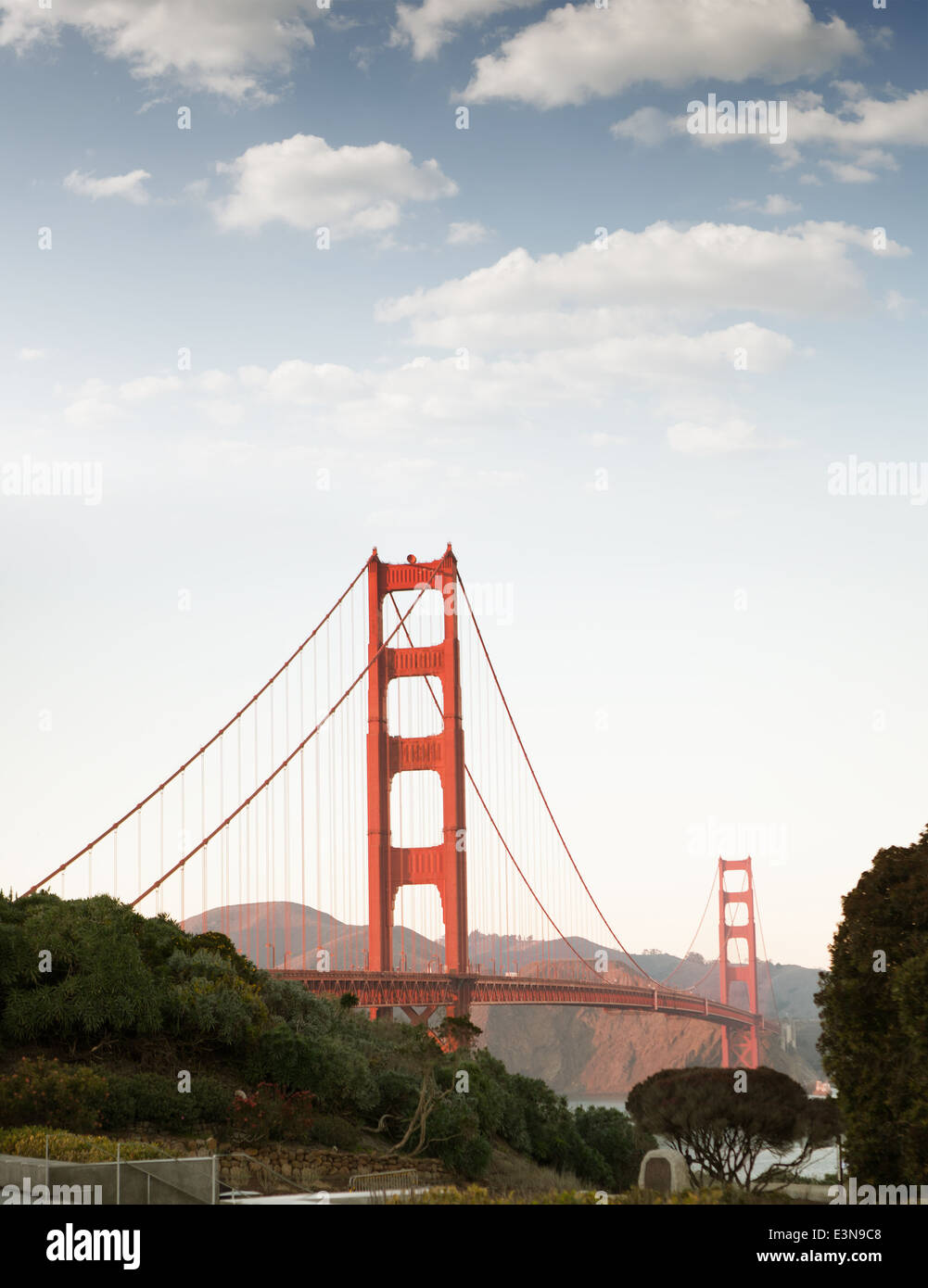Panoramic view of golden gate bridge san Francisco Stock Photo - Alamy
