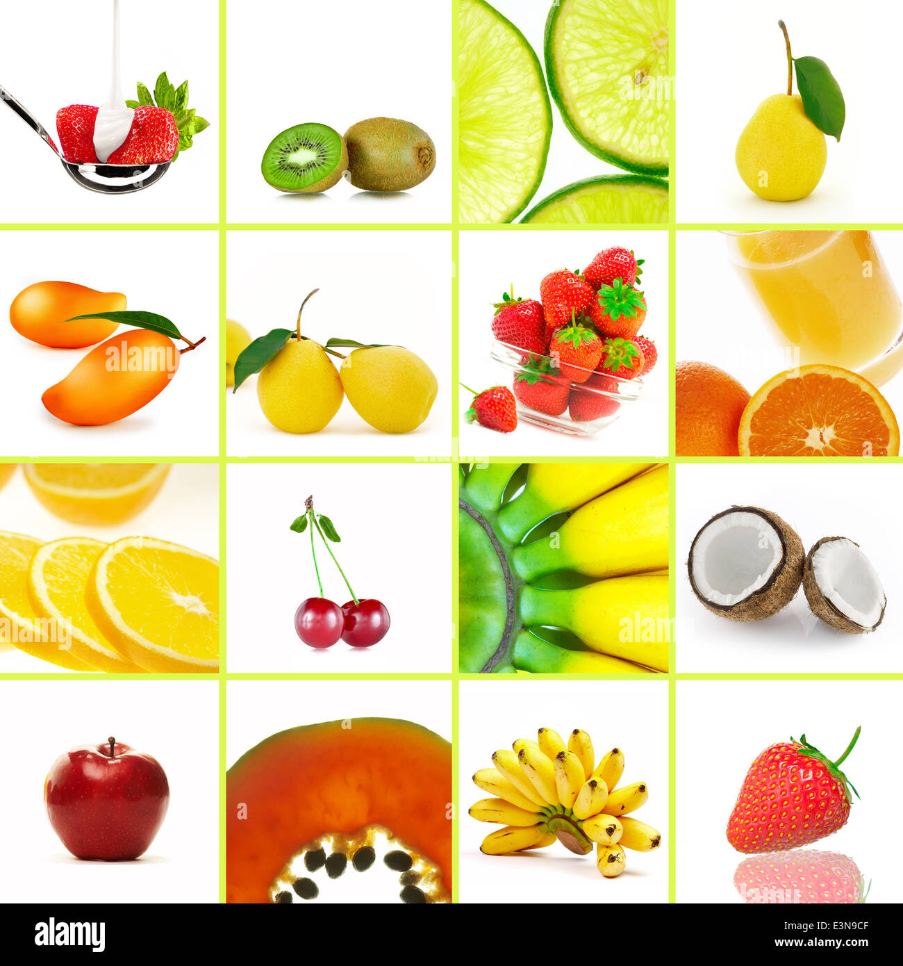berry theme mix composed of different images Stock Photo - Alamy