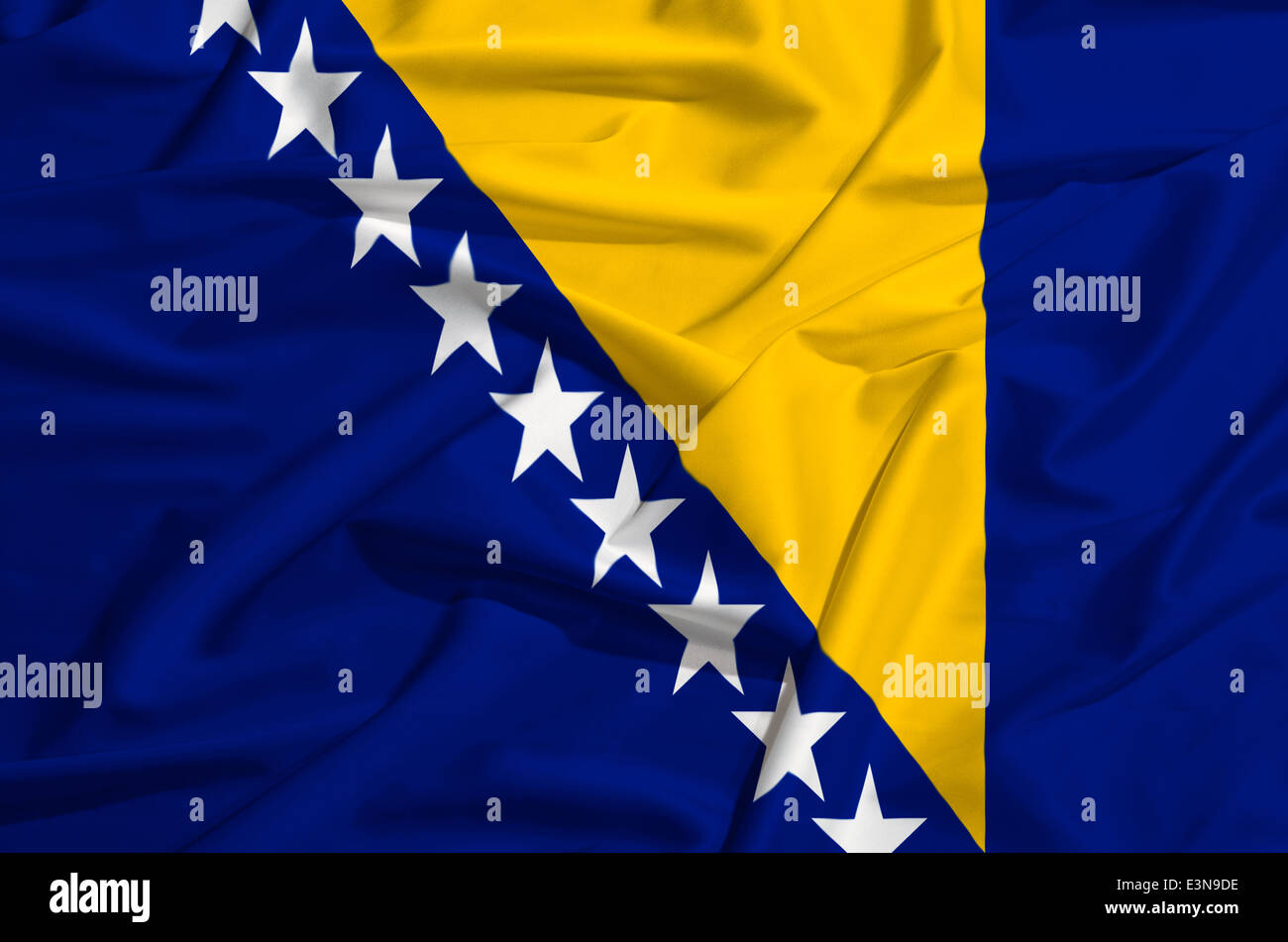 Bosnia flag hi-res stock photography and images - Alamy