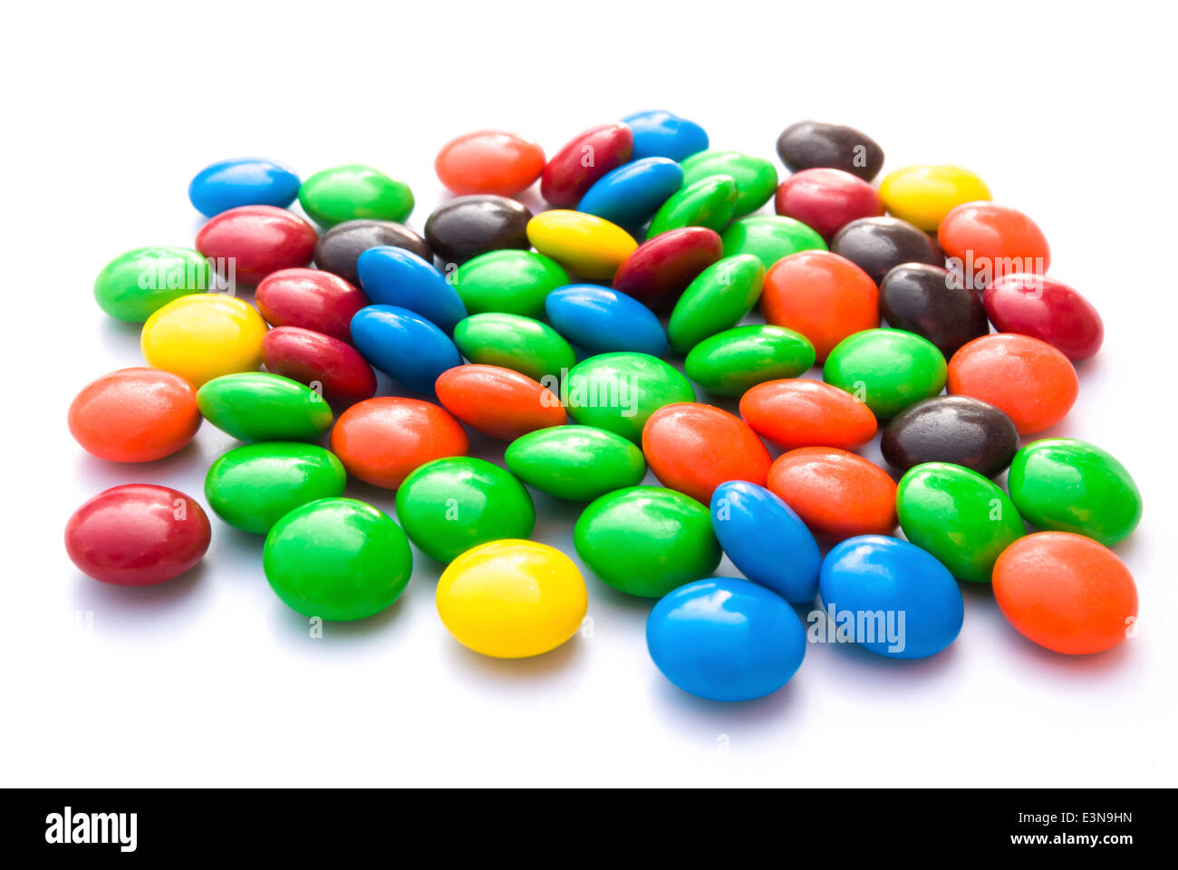 colorful chocolate buttons Stock Photo - Alamy