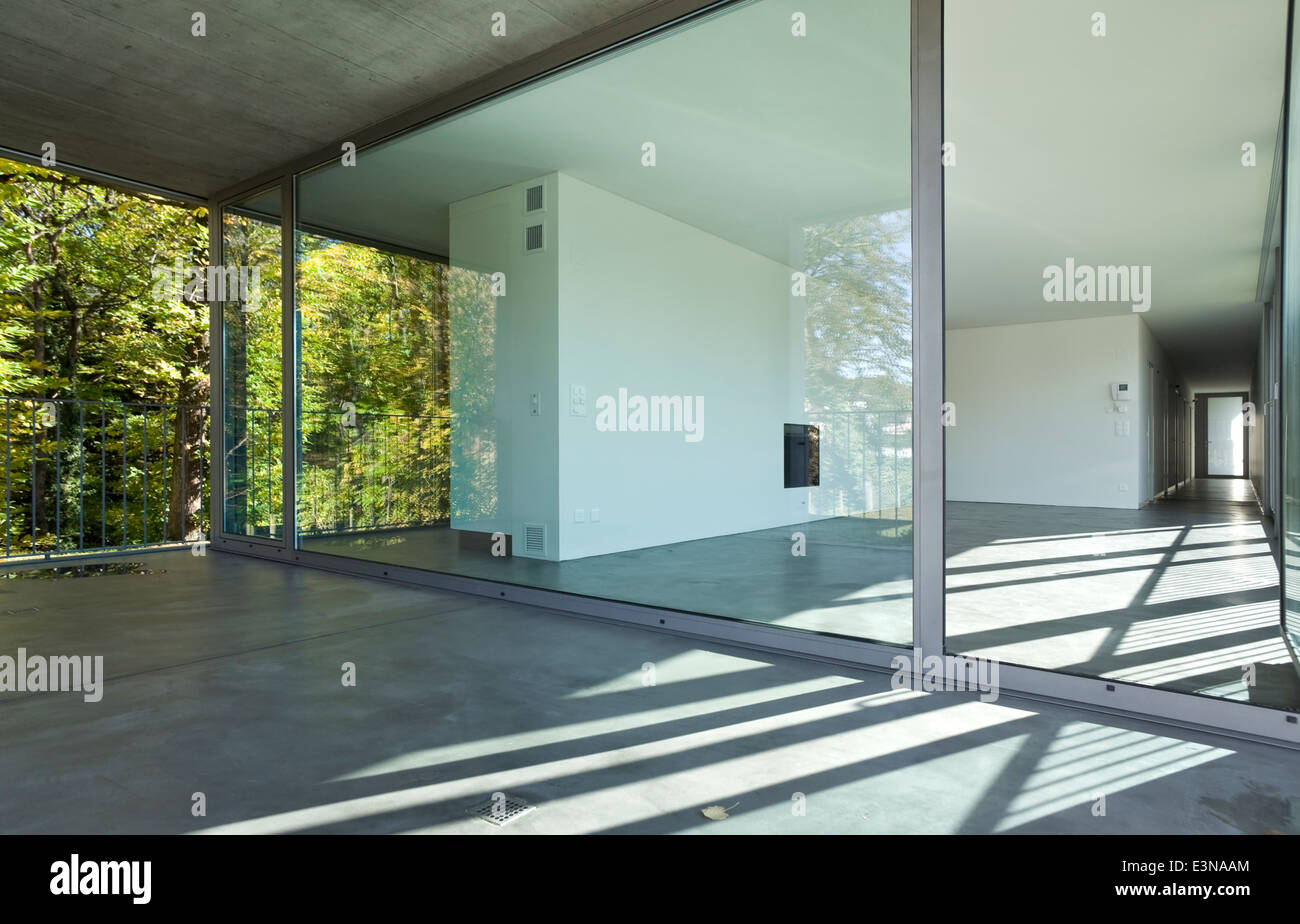 Modern building, interior Stock Photo - Alamy