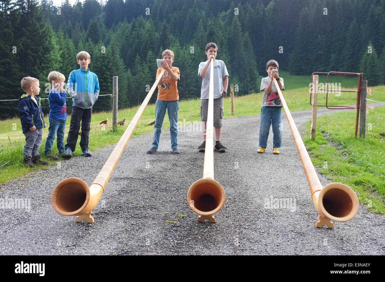 Alphorn and bavaria hi-res stock photography and images - Alamy