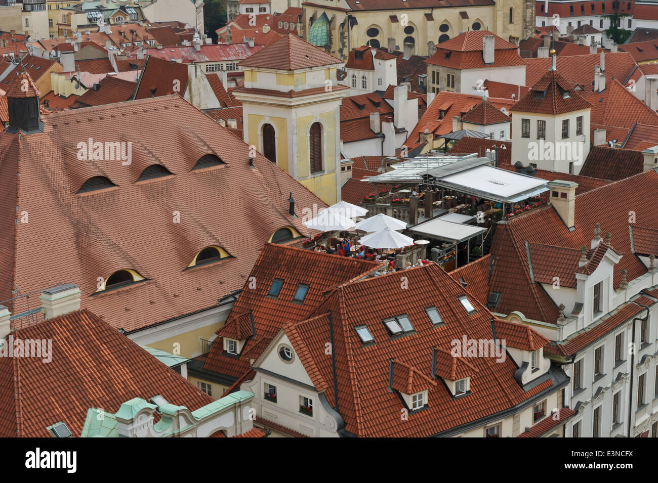 Panoramic Cityscape of Prague from the Astronomical Tower, Prague ...