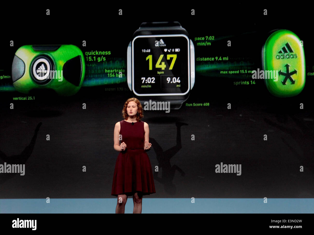 San Francisco, USA. 25th June, 2014. Manager of Google, Ellie Powers ...