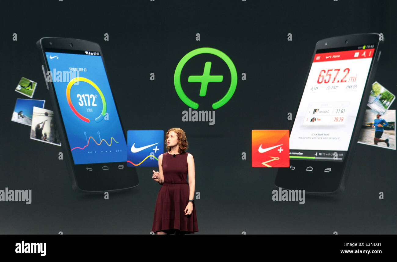 San Francisco, USA. 25th June, 2014. Manager of Google, Ellie Powers ...