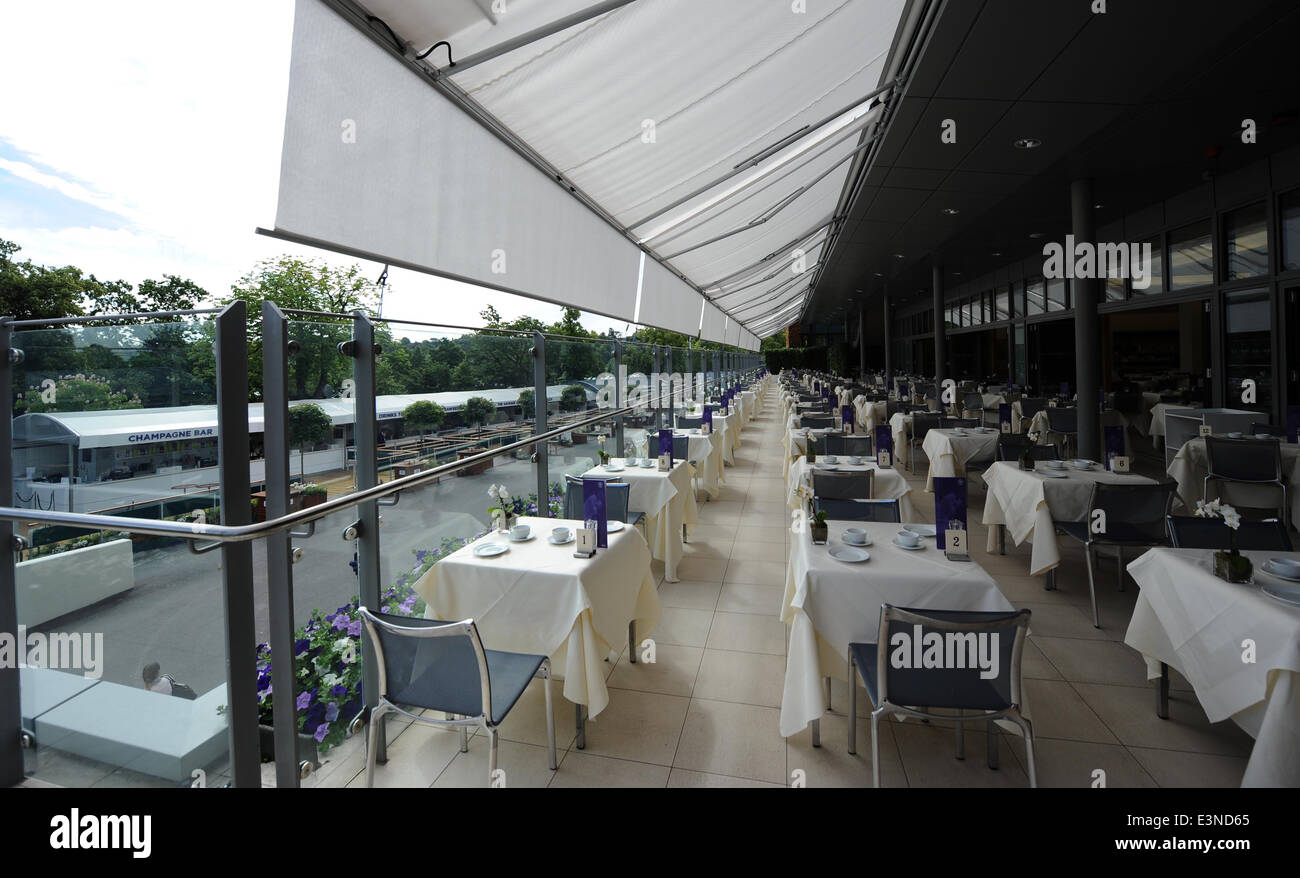 Wingfield restaurant wimbledon tennis championships hi-res stock ...