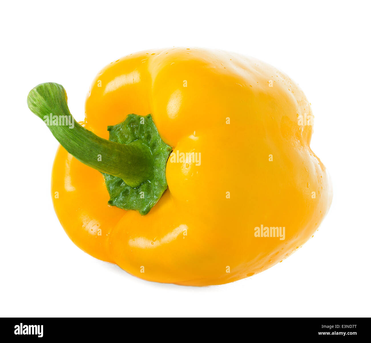 pepper close up on white background Stock Photo - Alamy