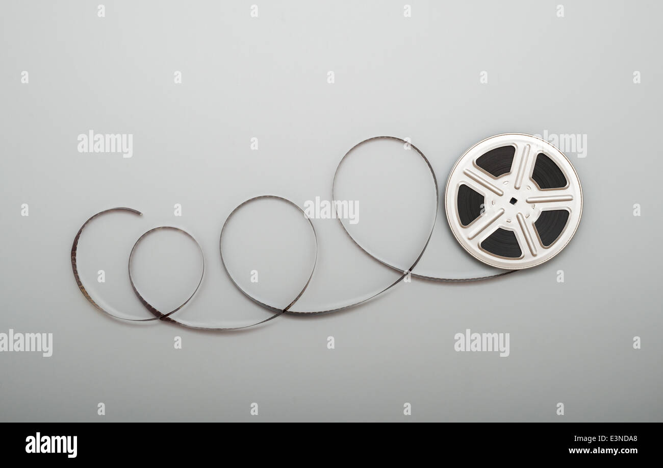 Motion picture film reel Stock Photo - Alamy