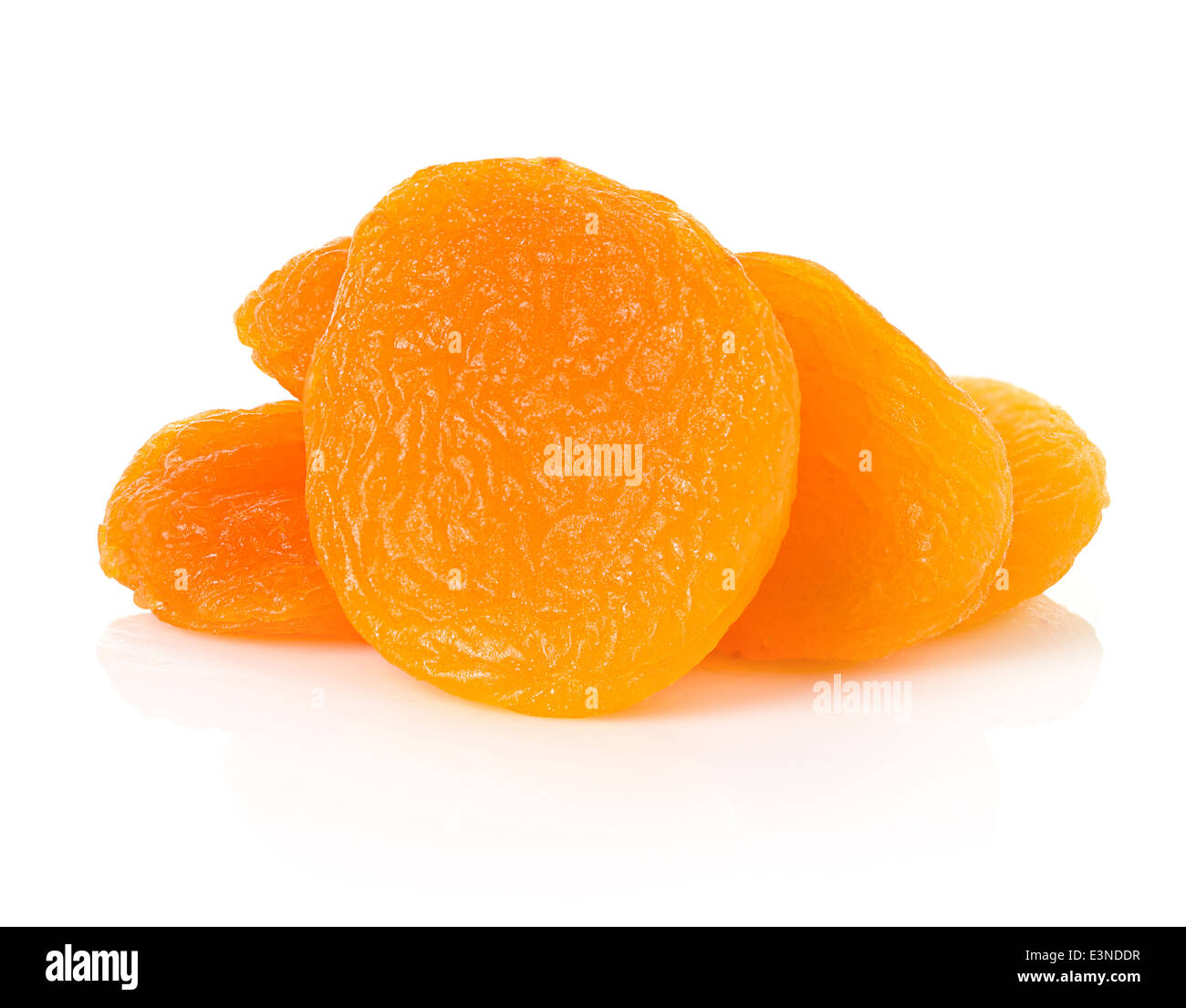 Dried apricot close up Cut Out Stock Images & Pictures - Alamy