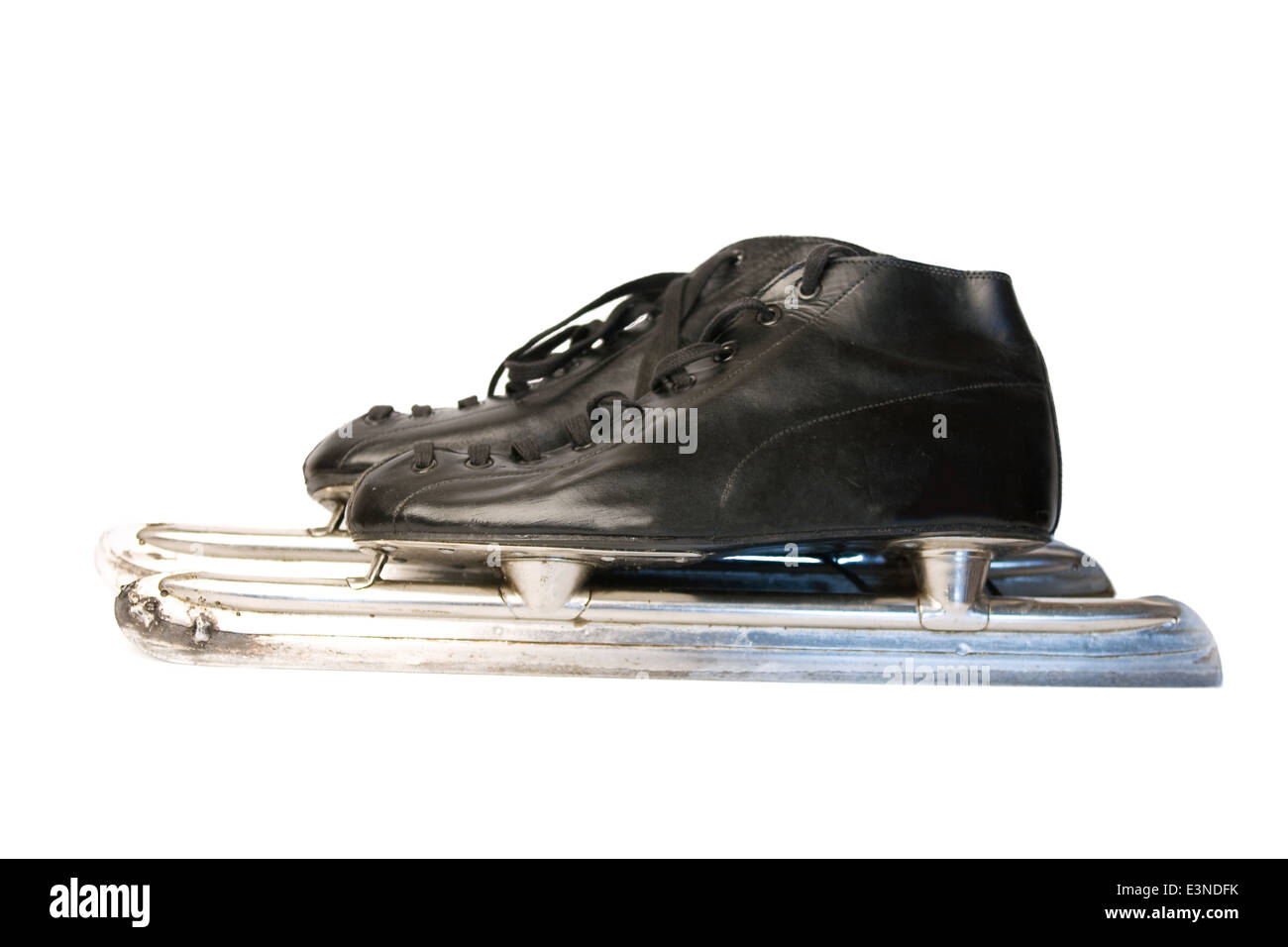 Speed skates isolated on white Stock Photo - Alamy