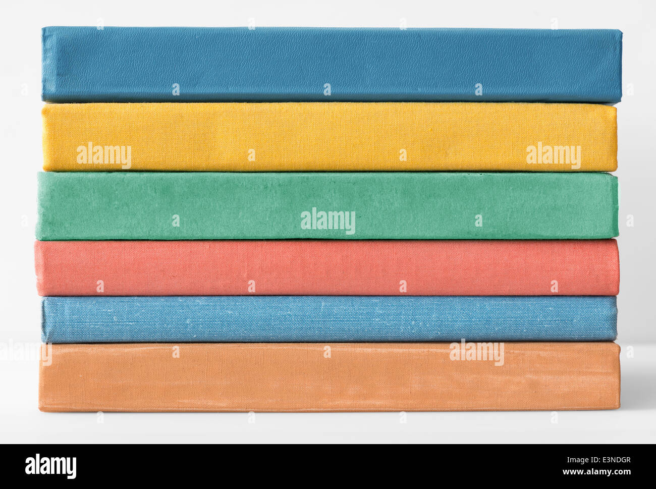 Stack of colorful books Stock Photo - Alamy